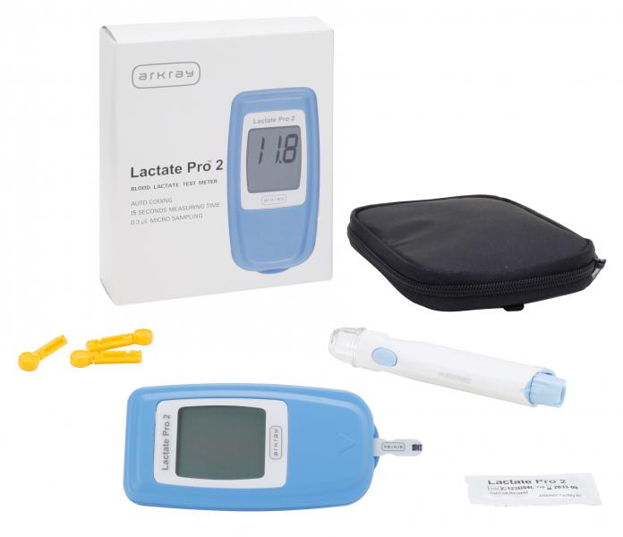 Lactate Pro 2- Ideal zum Einsteigen und zur Laktat-Selbstkontrolle.